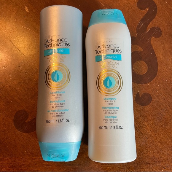 Avon | Hair | Avon Advance Techniques 36 Nourish Argan Oil Shampoo And ...